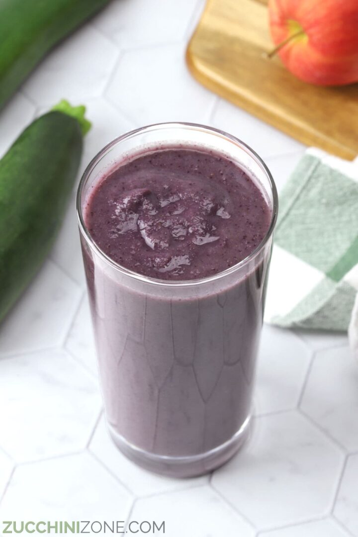 Blueberry Zucchini Smoothie - Zucchini Zone