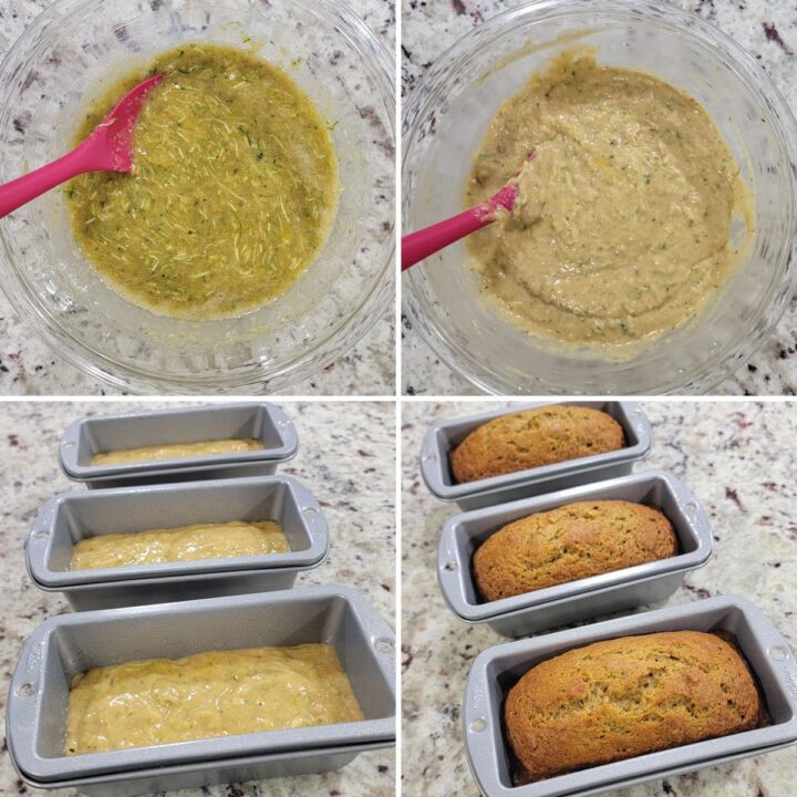 Zucchini Bread Mini Loaves - Zucchini Zone