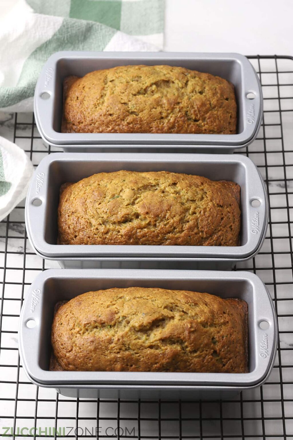 Zucchini Bread Mini Loaves - Zucchini Zone