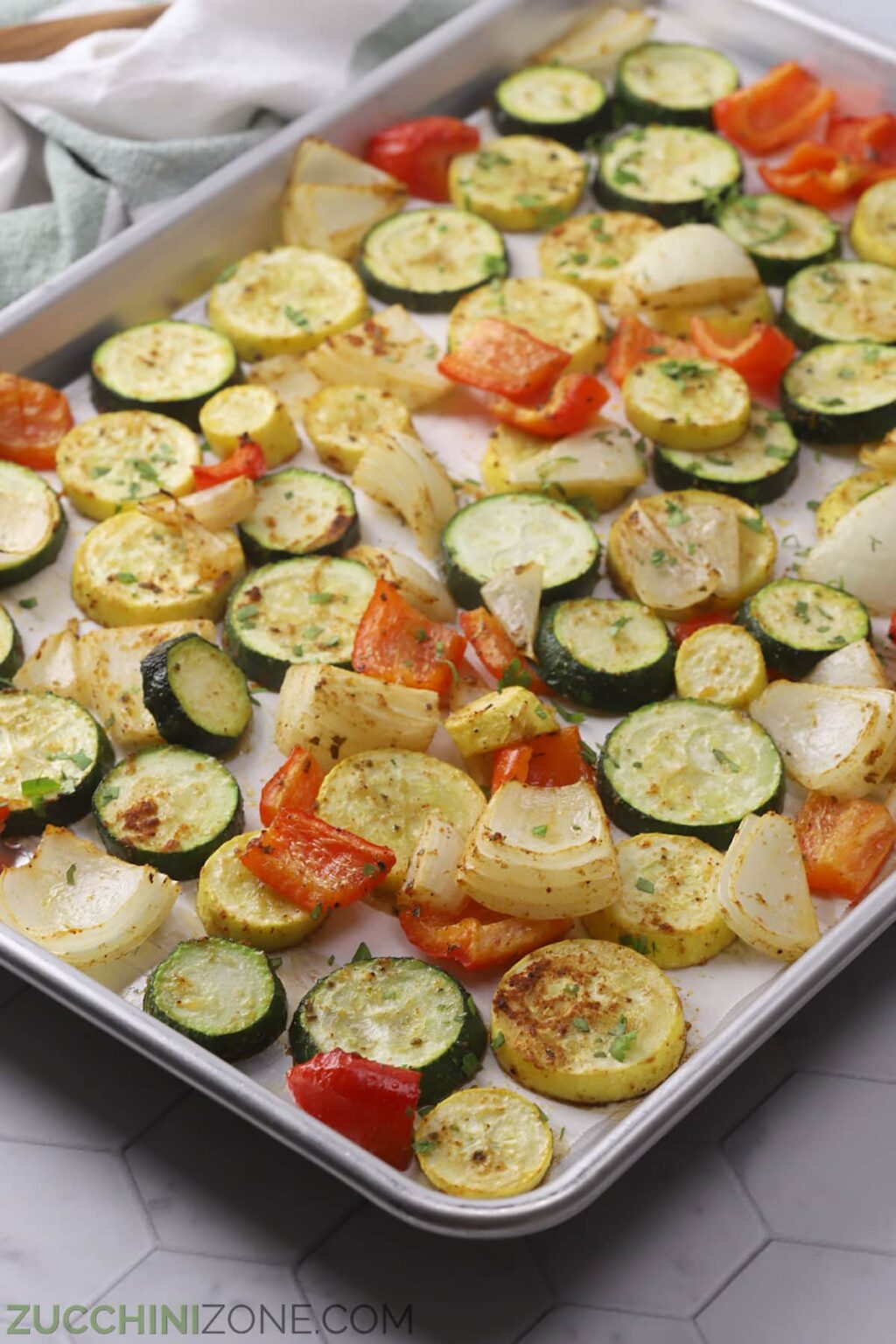 Mexican Roasted Vegetables - Zucchini Zone