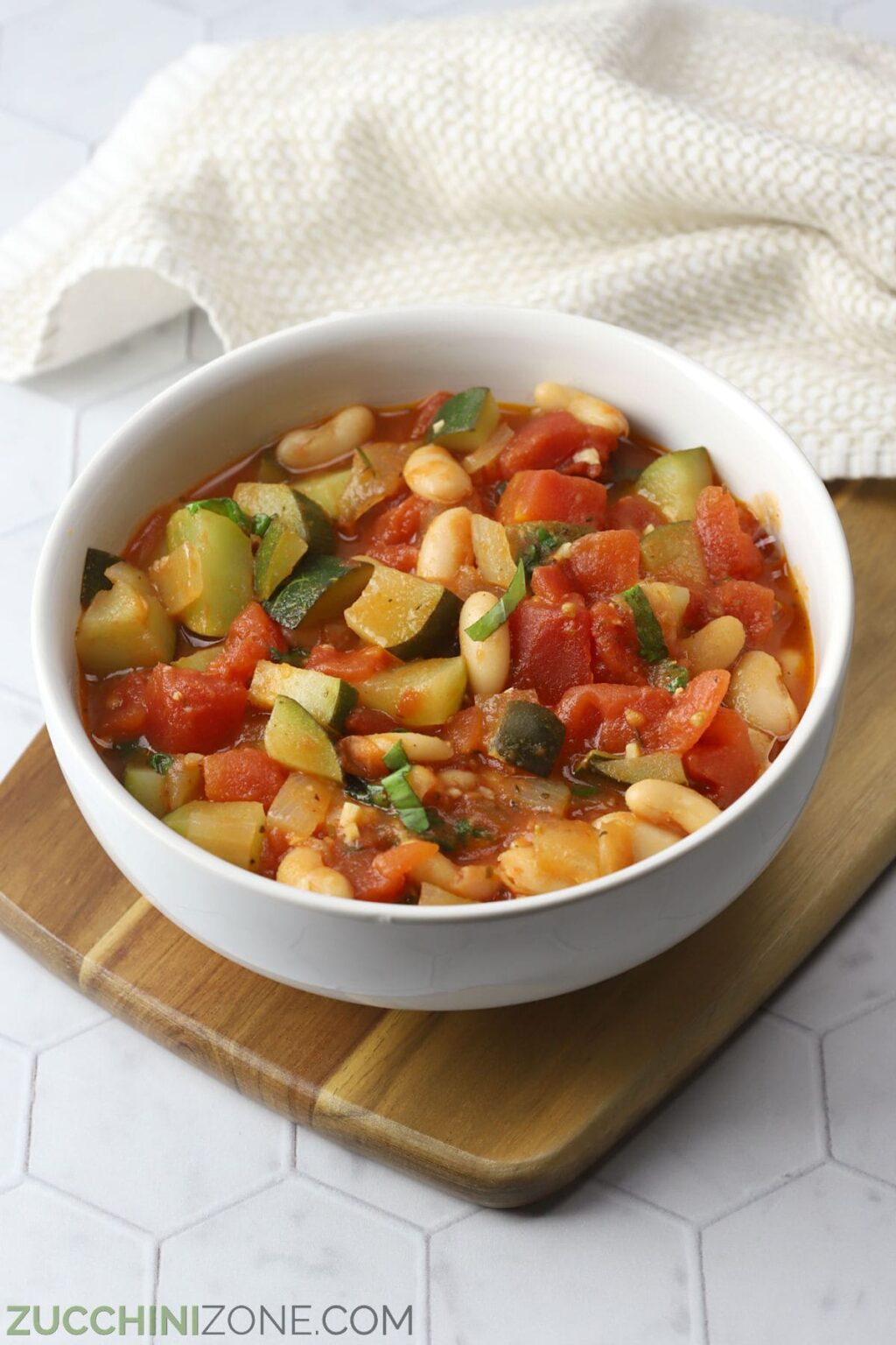 Zucchini Stew - Zucchini Zone