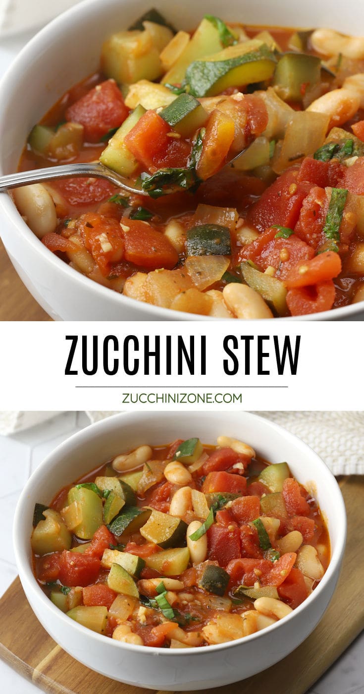 Zucchini Stew - Zucchini Zone