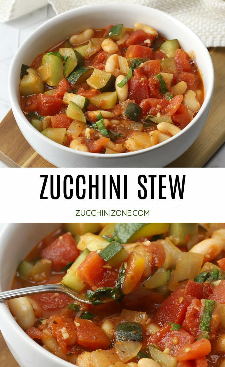 Zucchini Stew - Zucchini Zone