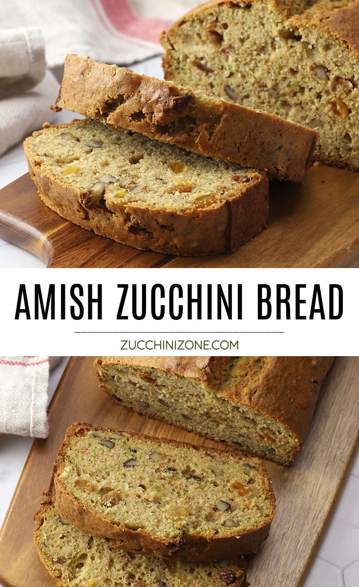 Amish Zucchini Bread - Zucchini Zone