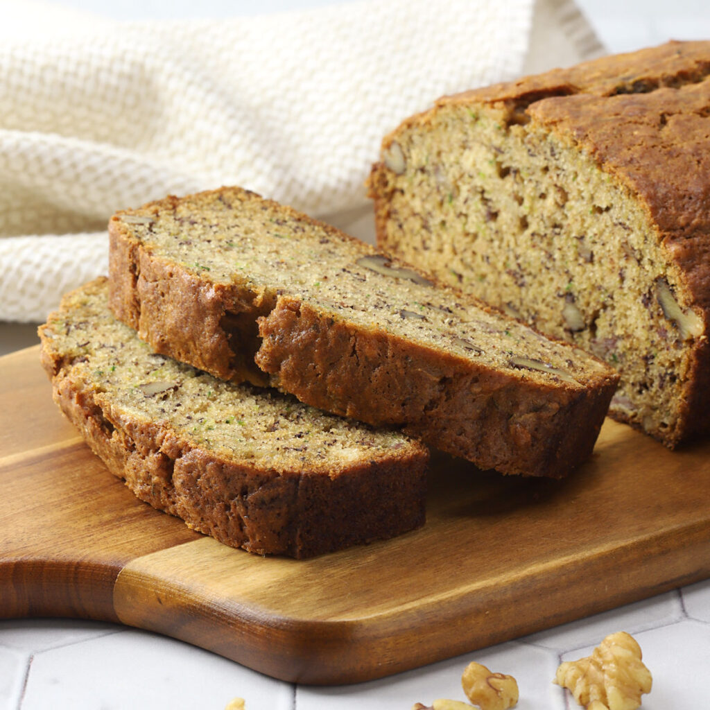Peanut Butter Zucchini Bread - Zucchini Zone