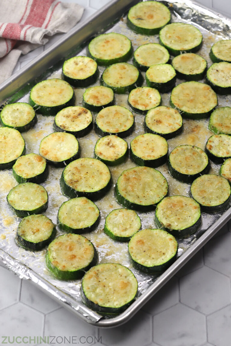 Broiled Zucchini - Zucchini Zone