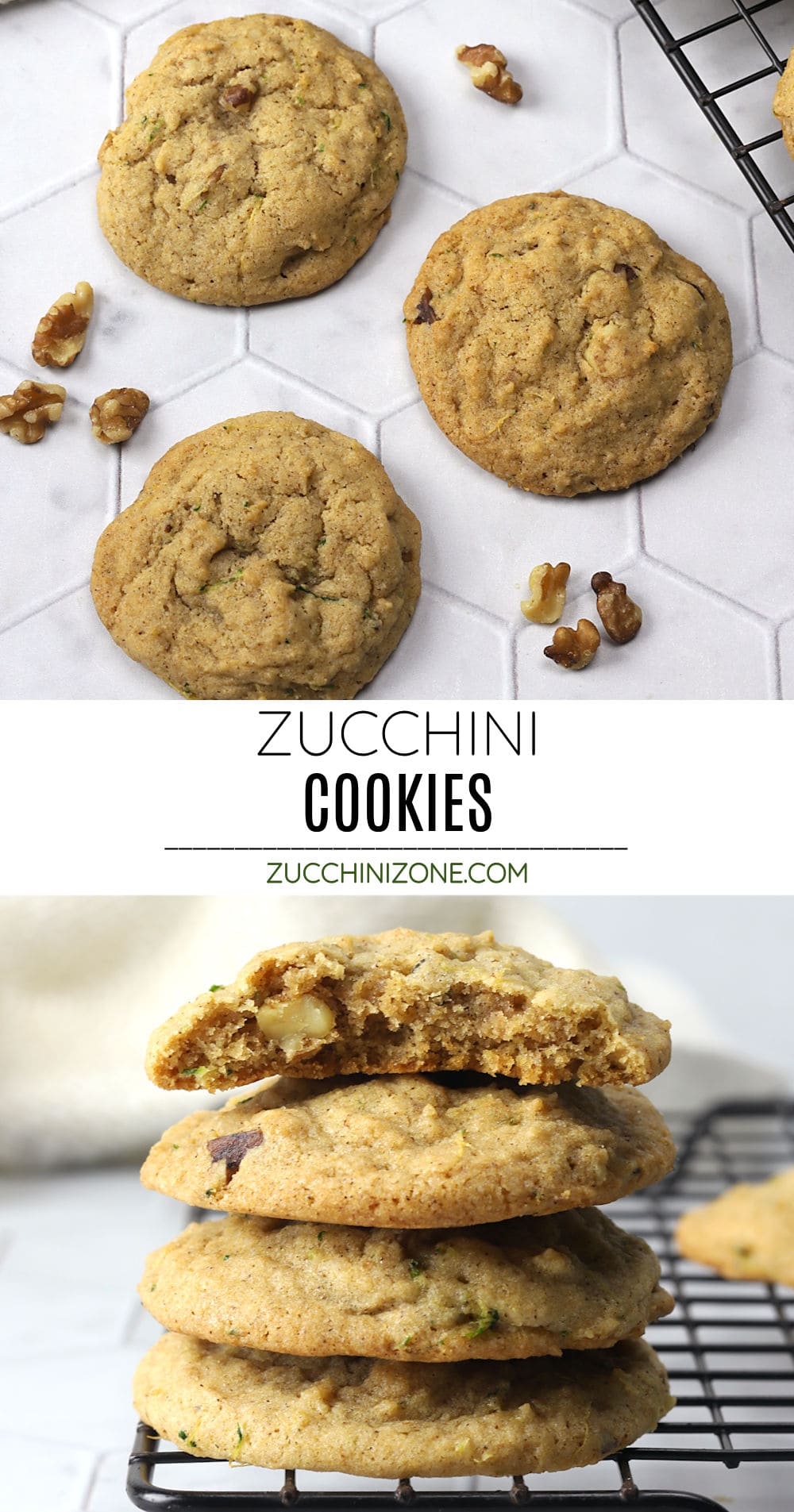 Zucchini Cookies - Zucchini Zone