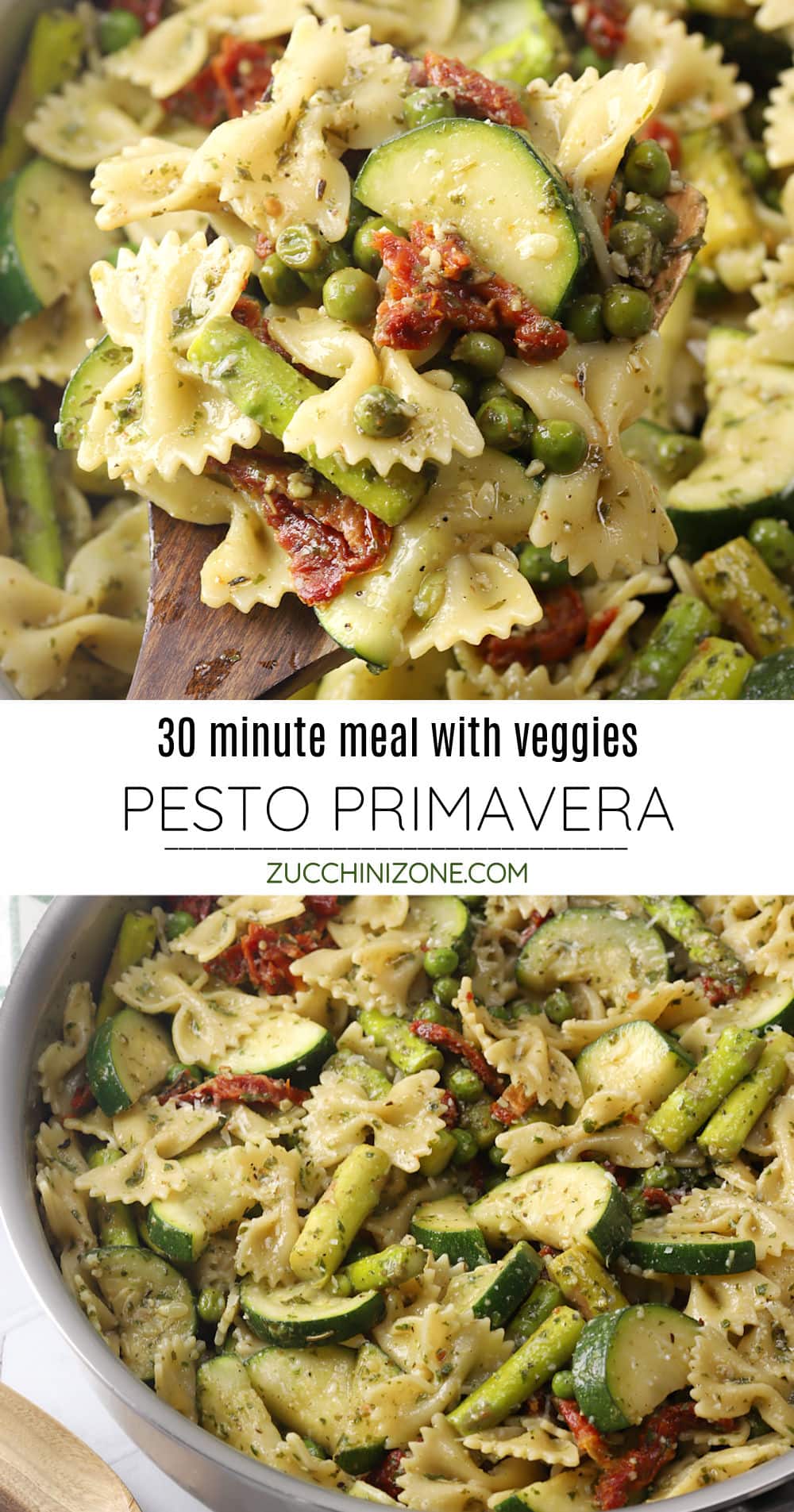 Pesto Primavera - Zucchini Zone