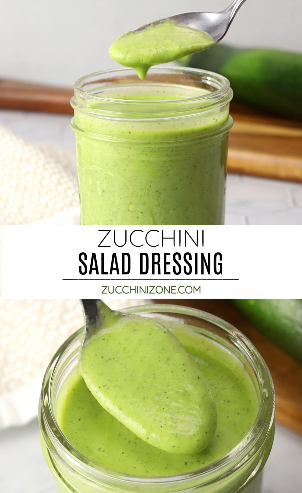 Zucchini Salad Dressing - Zucchini Zone
