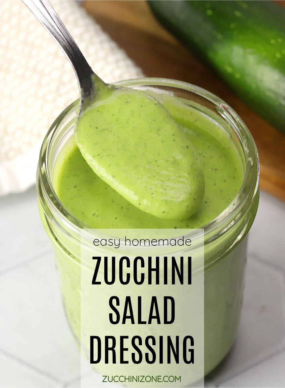 Zucchini Salad Dressing - Zucchini Zone