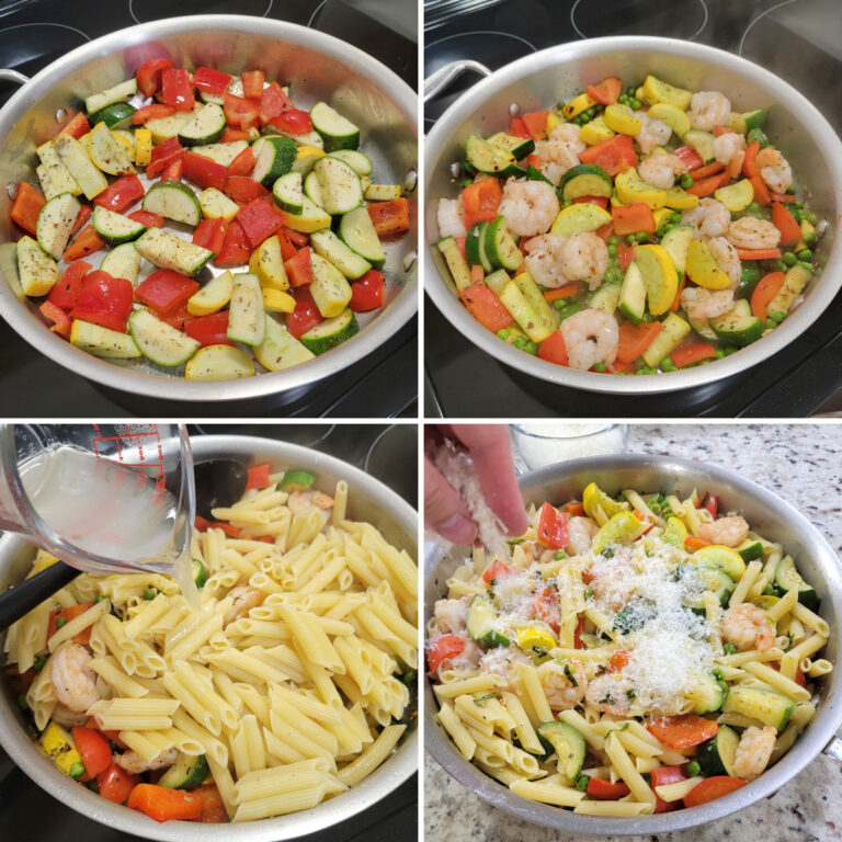 Shrimp Primavera - Zucchini Zone