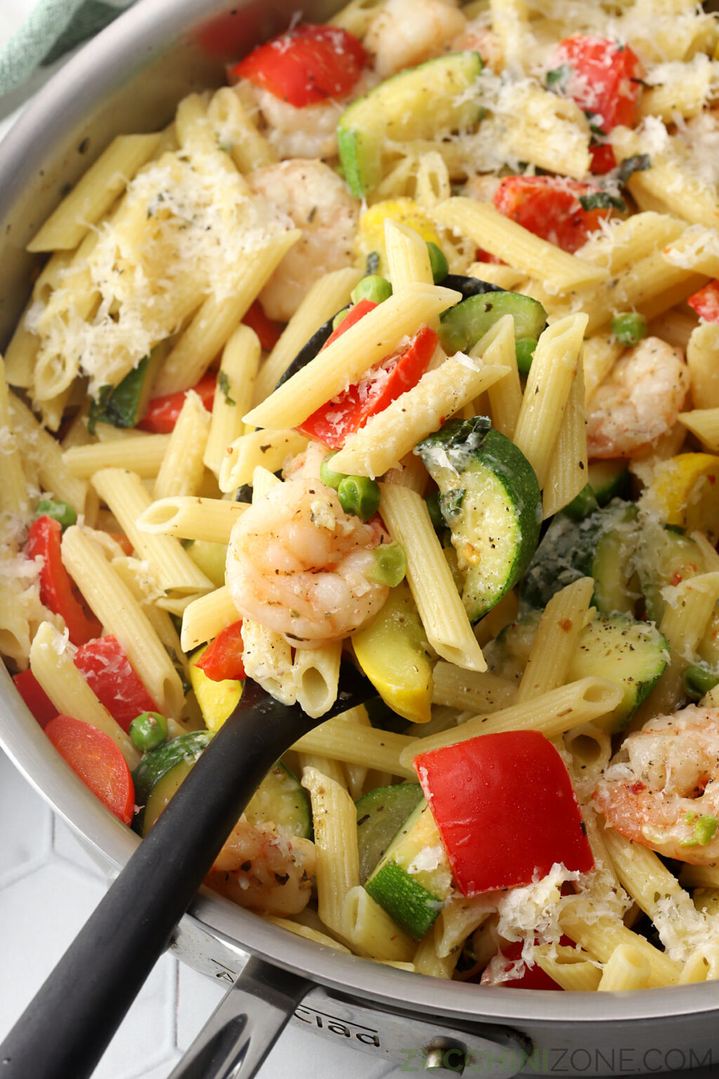 Shrimp Primavera - Zucchini Zone