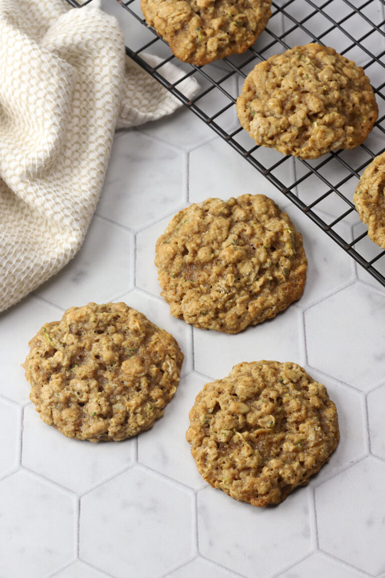 Oatmeal Zucchini Cookies - Zucchini Zone