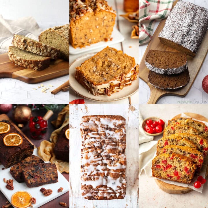 20 Easy Christmas Quick Breads - Zucchini Zone